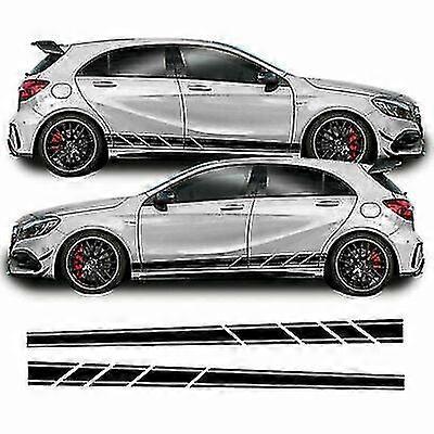 Lower side stripes for mercedes a class a45 amg vinyl decal sticker ...