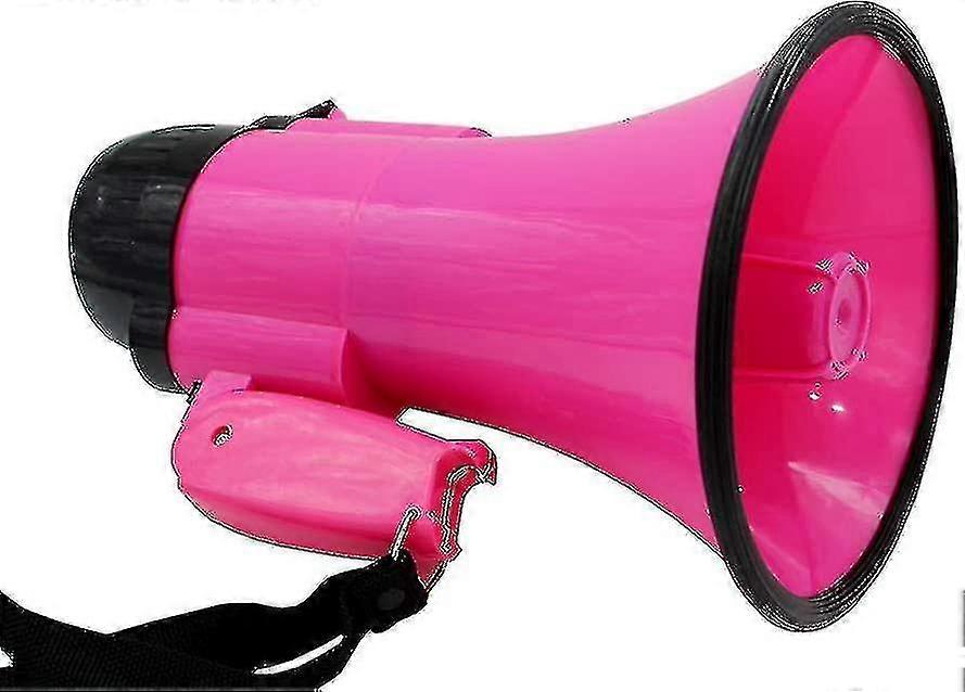 Portable Megaphone Bullhorn (30 Watts) - Built-in Music, Adjustable ...