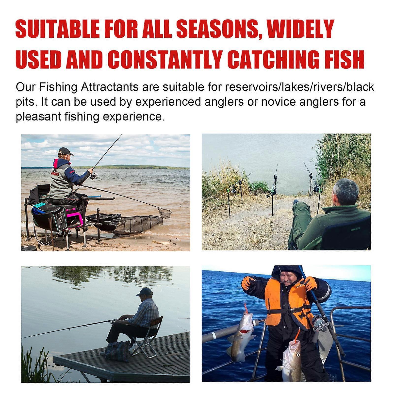 Red Worm Liquid Bait, Fish Scent Bait Fish Additive, Concentrated ...