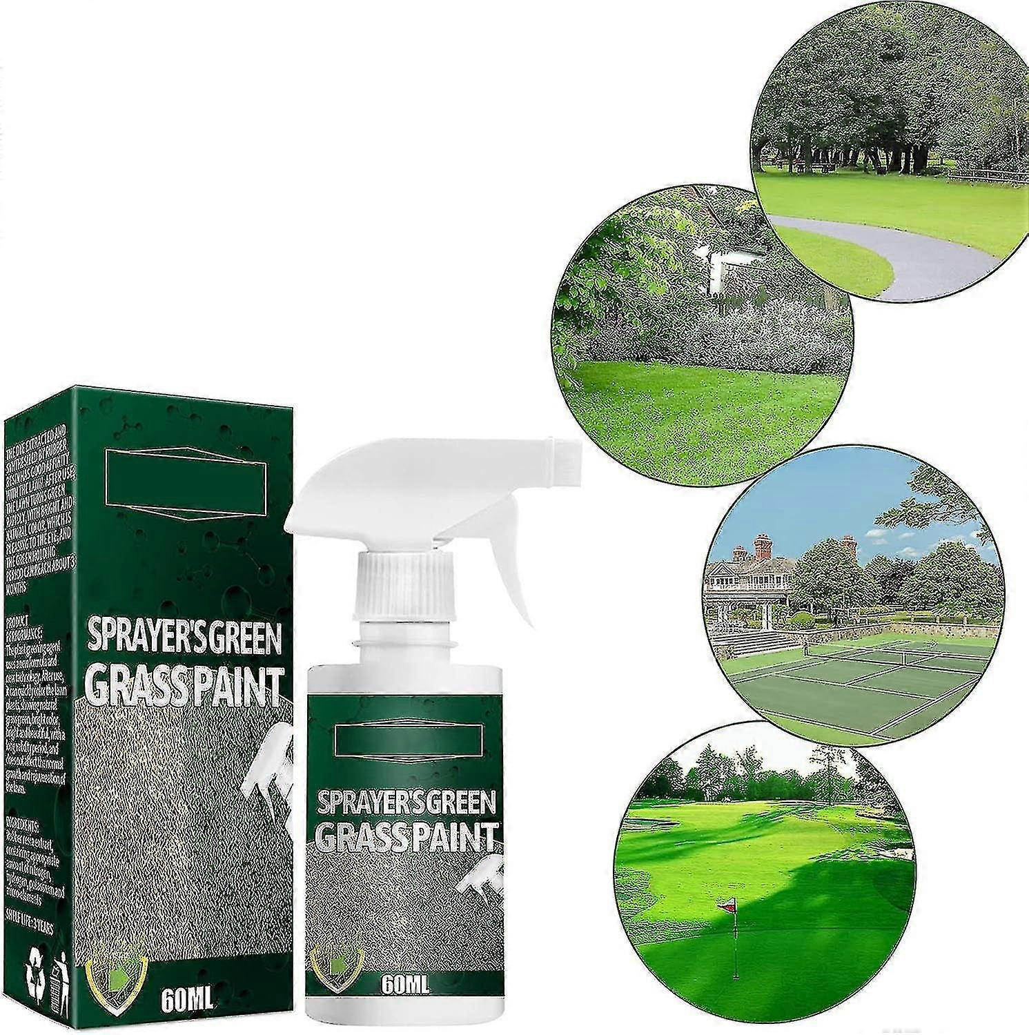 Green Grass Paint For Lawn, Sprayer Green Grass Paint, Lawn Dye Ready ...