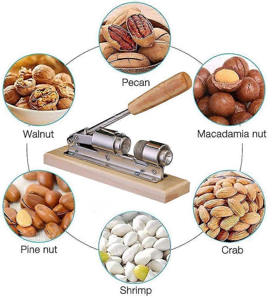 Manual Hazelnut,Nut Crackers Stainless Walnut Tongs Chestnut Tongs ...