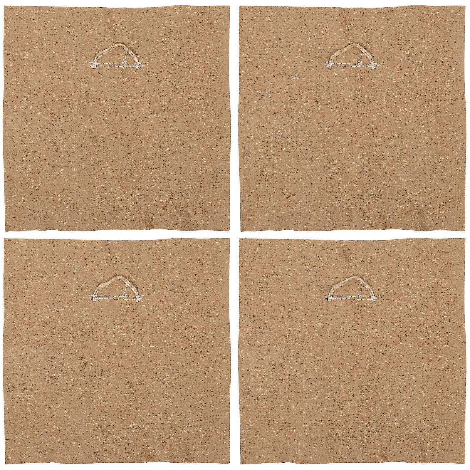 4Pcs Microgreens Seed Papers Seeding Tray Paper Seeding Tray Pad Jute ...