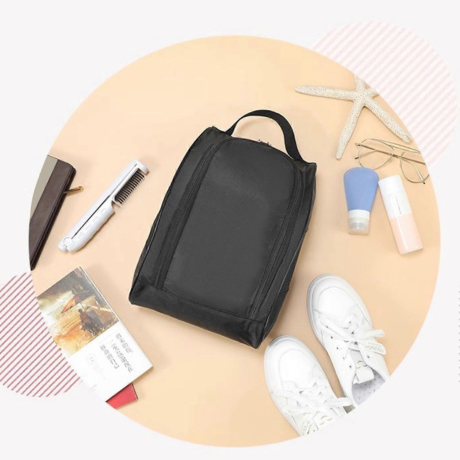 Transparent Mesh Shoe Bag Zipper Closure Easy Access Multipurpose ...