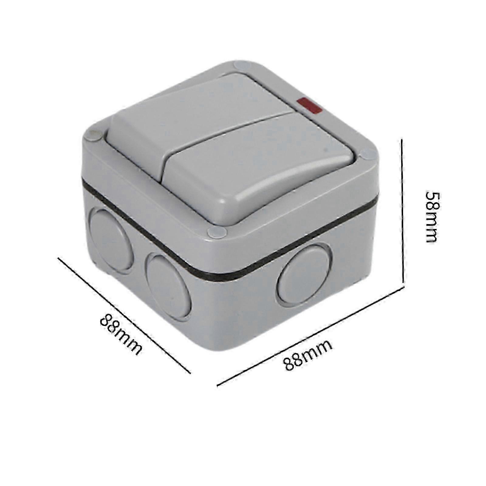 Outdoor Switch Premium IP66 Waterproof Switch for Wall Kitchen Outside ...