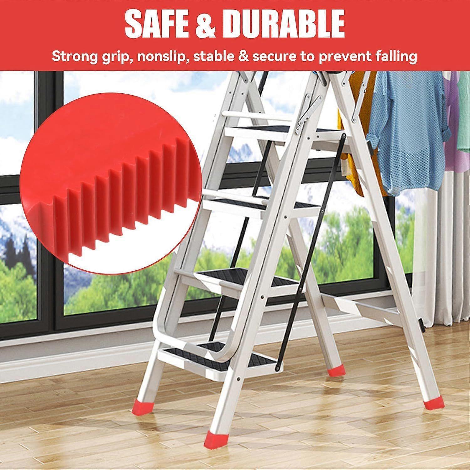 4pcs Rubber Feet for Ladders - 50 x 20mm - Replacement Ladder Feet ...