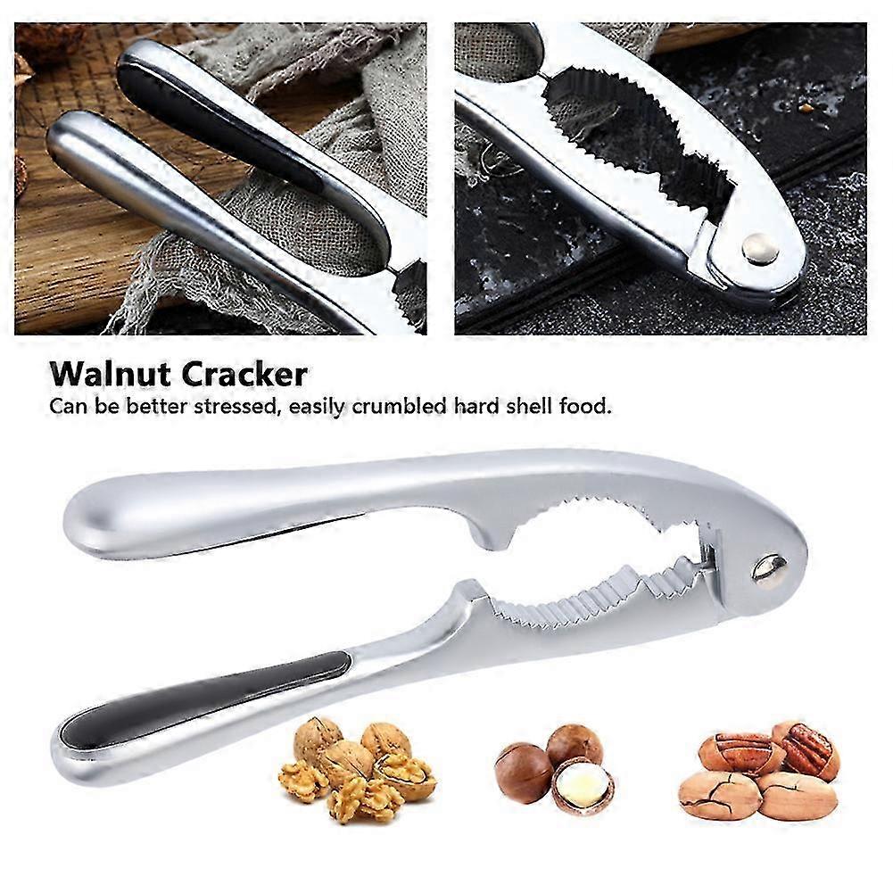 Zinc Alloy Nut Cracker Walnut Opener Plier Pecan Nut Open Tool Kitchen ...