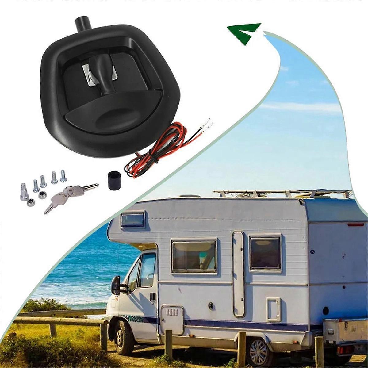 Power Operated Central Locking Handle Whale Tail Lock Recessed Folding ...