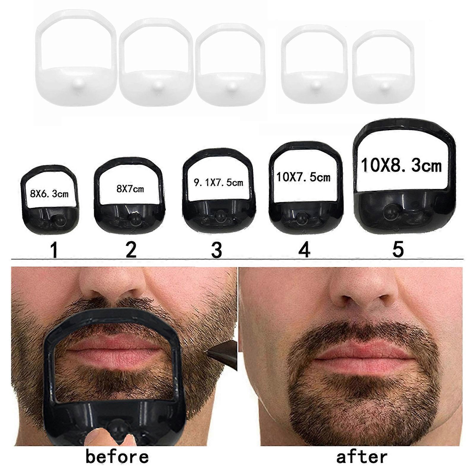 Beard Shaper Beard Styling Stencils Beard Styling Tool Beard Guide Tool ...