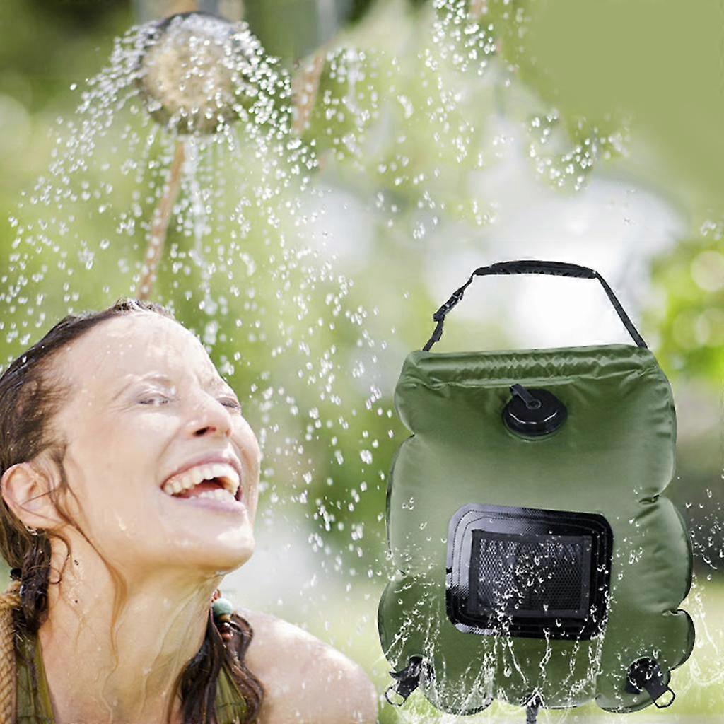 Solar Shower Hot Water Bathing Bag for Camping Outdoor Swimming Bathing ...