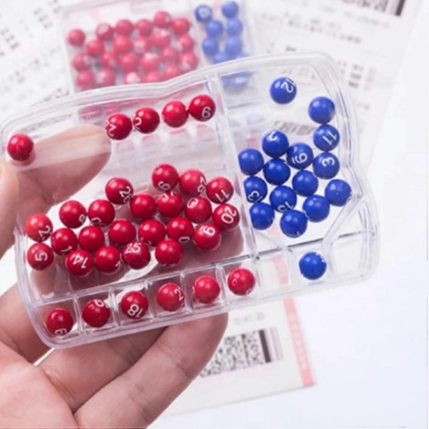 Lottery Ball Machine Portable Manual Shake Lottery Selector Number ...