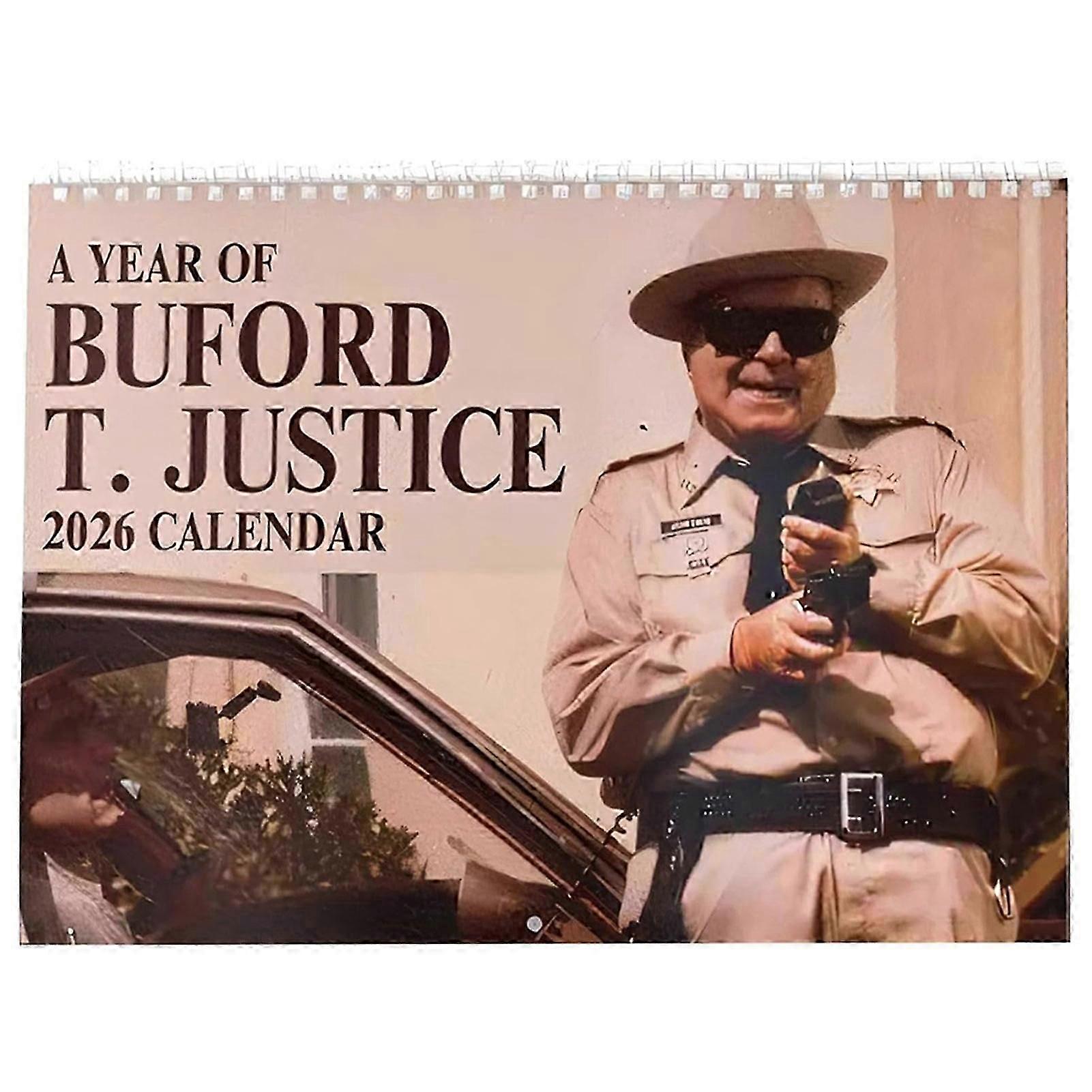 Sheriff Buford Pusser 2026 Wall Calendar - True Crime & Law Enforcement ...