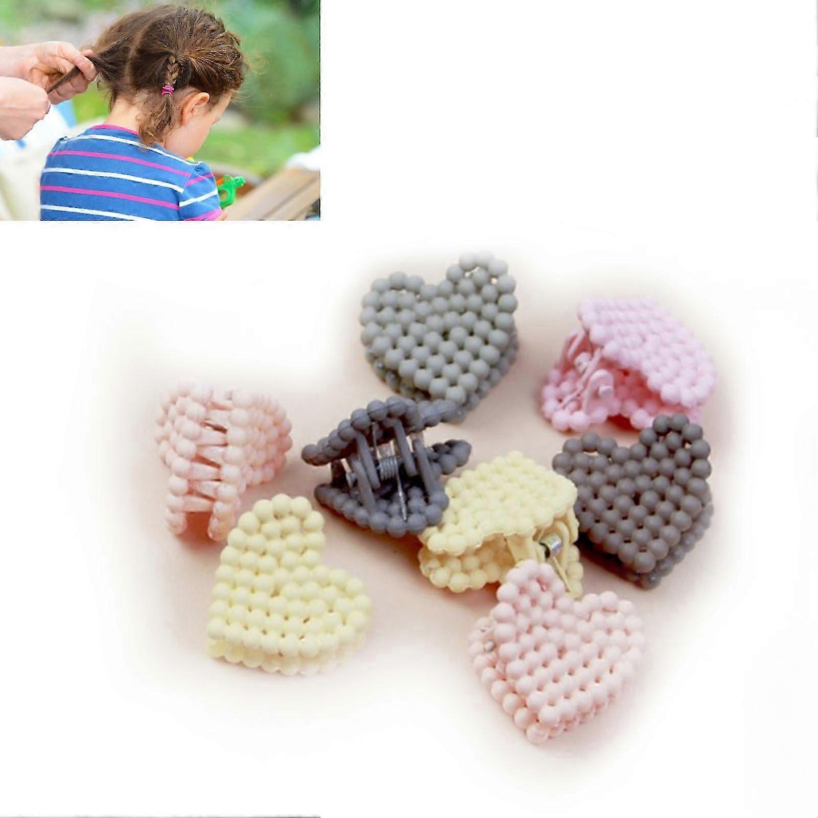 100pcs Mini Hair Clips Bow Tie Flower Fruit Bright Colors Set | Fruugo UK
