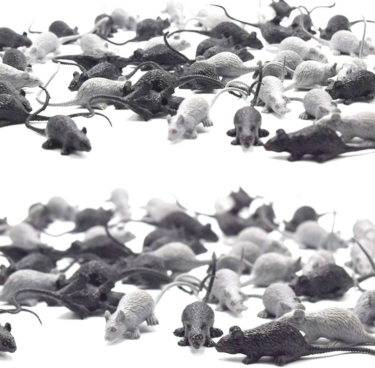 20 Pcs Mini Simulated Mouse Model Realistic Terror Plastic Mouse ...