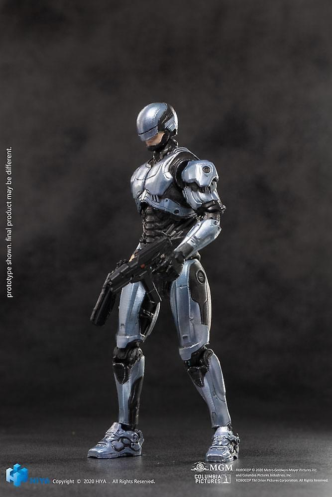 Robocop Exquisite Mini Silver Robocop 1:18 Scale Hiya HLR0085 | Fruugo UK