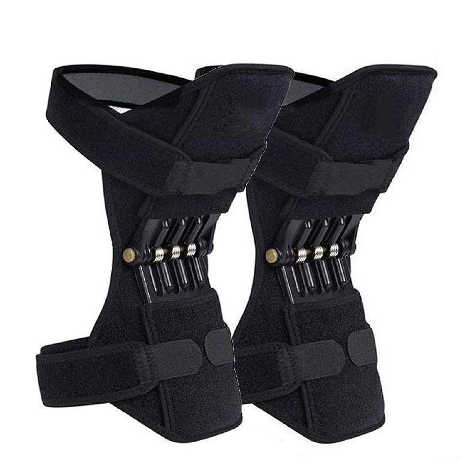 Power Knee Support Brace Spring Knee Brace, 1pair Patella Booster ...