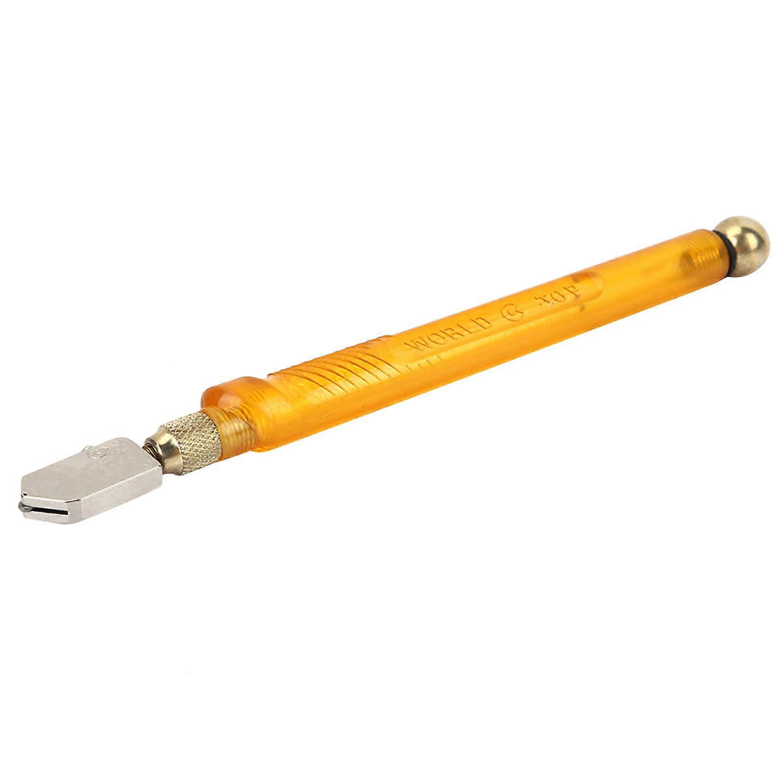 Diamond Glass Cutter Antislip Metal Handle DIY Tile Mirror Cutting Tool ...