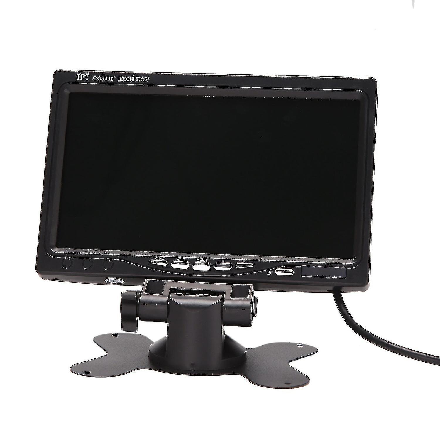 7 Inch Tft Lcd CoLor Hd Monitor CoMpatibLe Car Cctv ReverSe AcceSSorieS ...