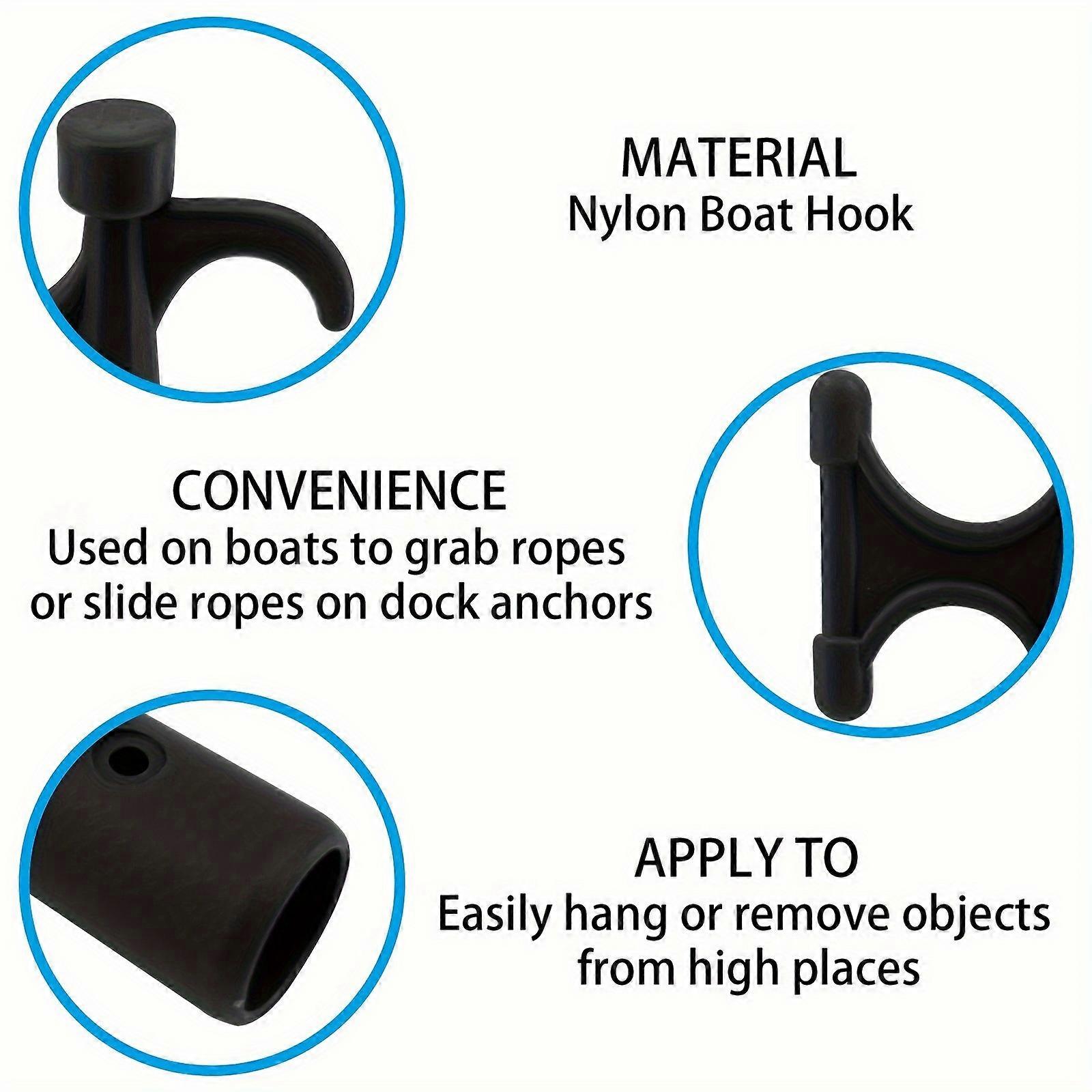 Nylon Double-Headed Boat Hook, PA Material, Universal Fit, For Marine ...