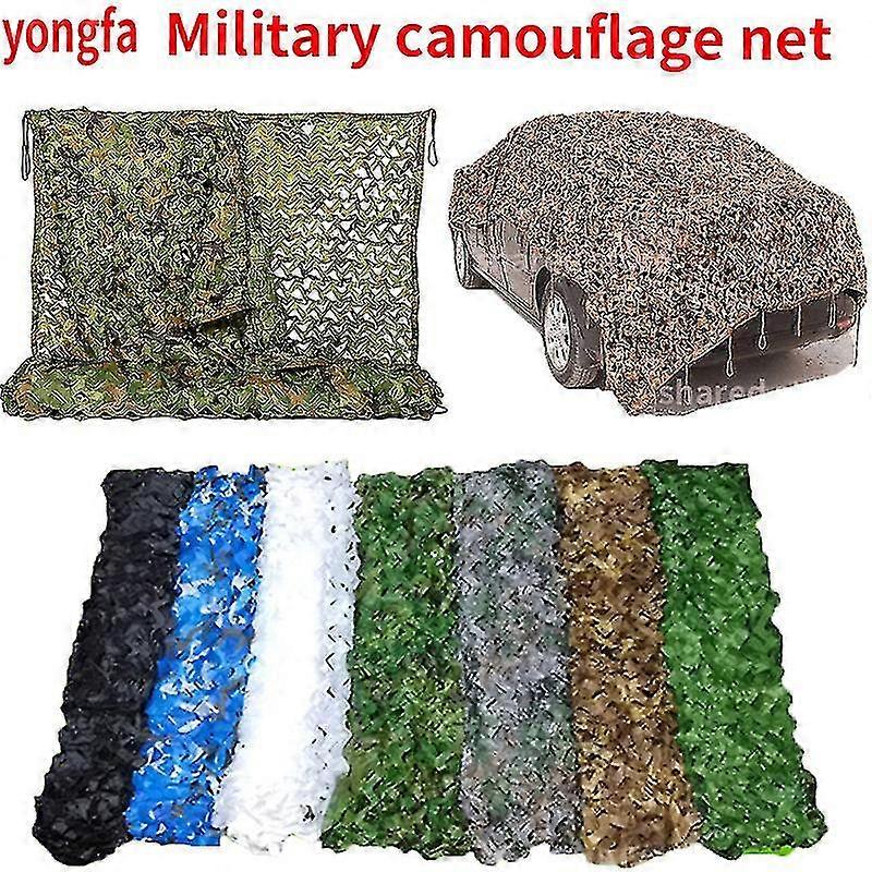4x5m 2x3m Military Camouflage Net Camo Netting Army Nets Shade Mesh ...