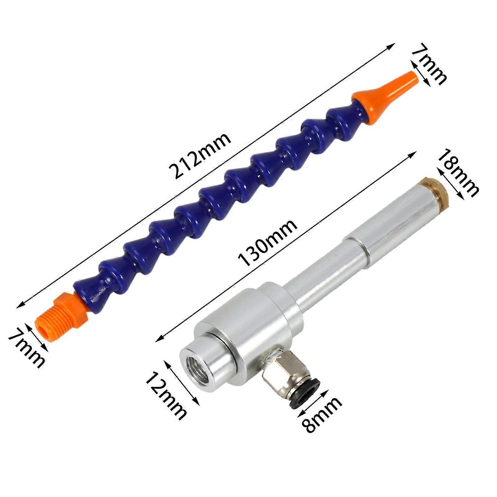 Mini Vortex Cold Air Dry Cooling Gun 130mm Aluminum Alloy Mechanical ...