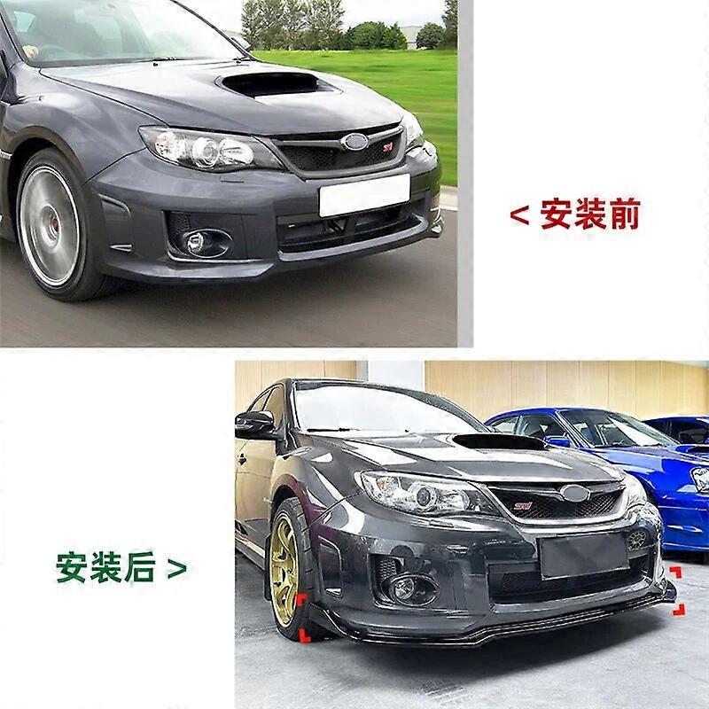 For STI Subaru WRX STI 2011 - 2014 Car Front Bumper Lower Lip Splitter ...