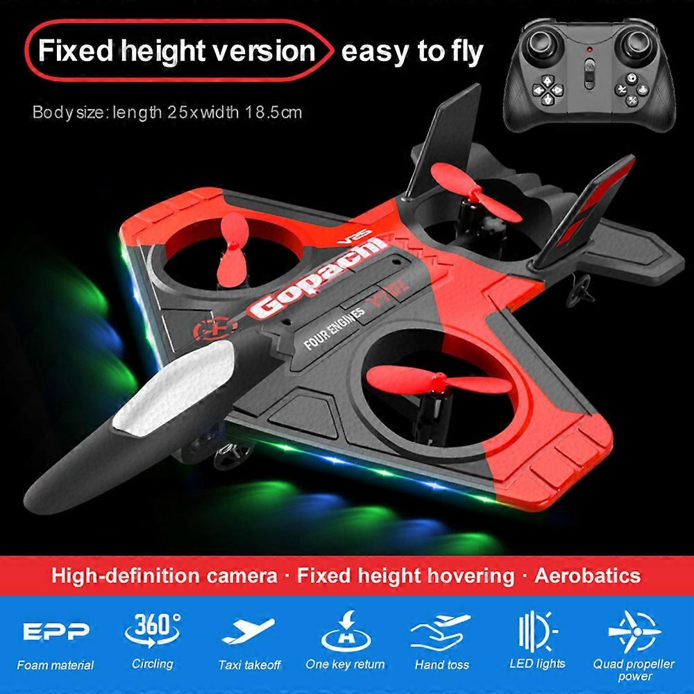 V25 RC Plane Drone Remote Control Airplane Toy Interesting RC Drone ...
