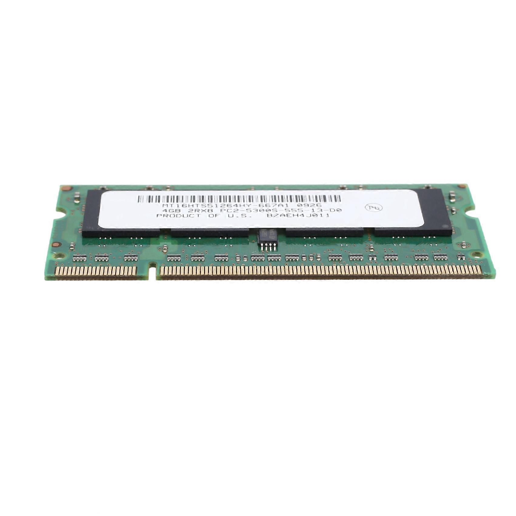 4GB DDR2 Laptop Ram 667Mhz PC2 5300 SODIMM 2RX8 200 Pins for intel AMD ...