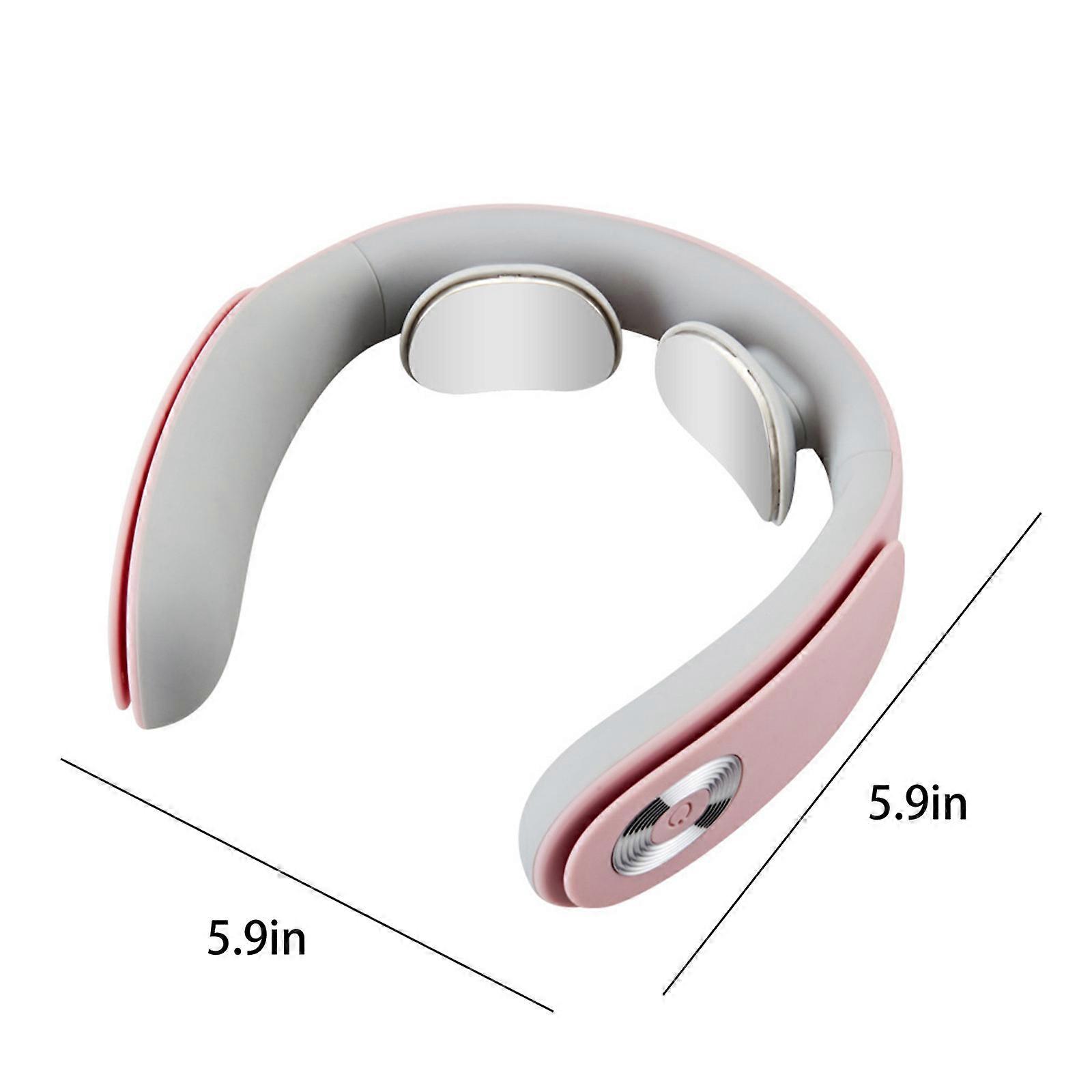 Cordless Electric Neck Massager With Heat Neck Nerve Pain Relief ...