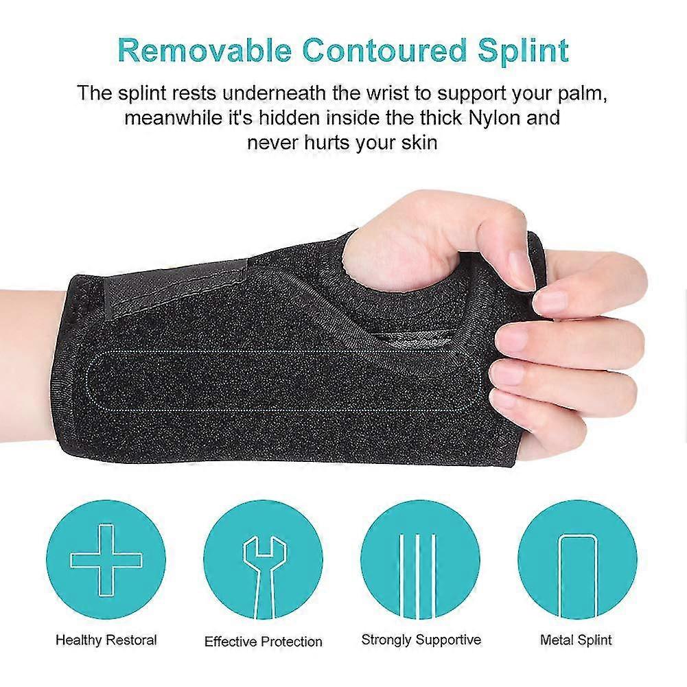 Wrist Brace Tendonitis Wrist Splint Carpal Tunnel Syndrome Splint Wrist ...