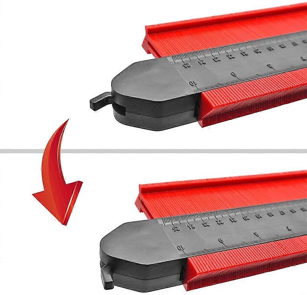 Contour Gauge, 25cm Profile Gauge Measuring Ruler for Tile Measuring ...