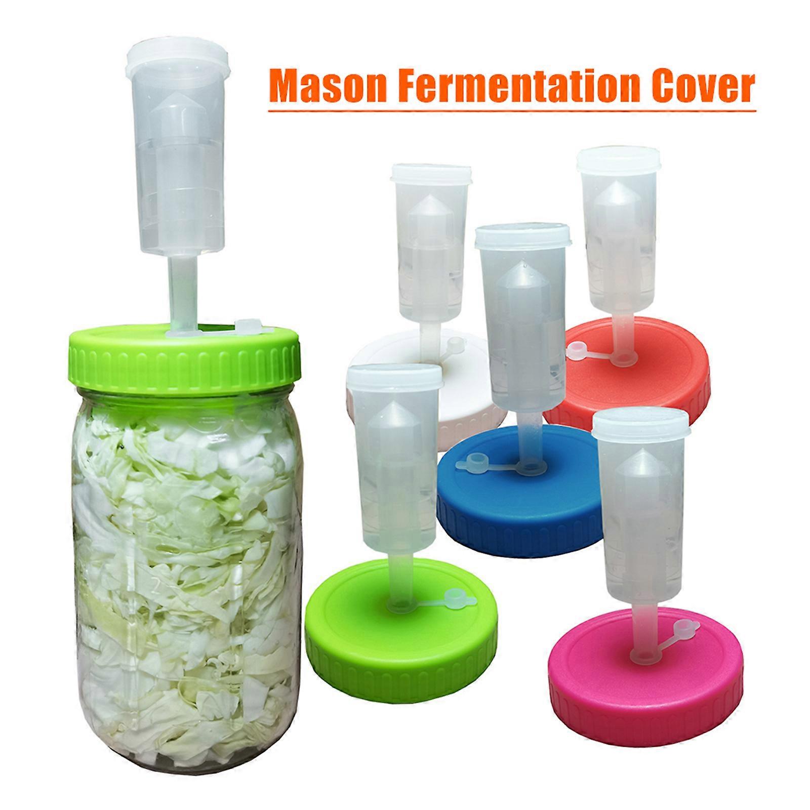 Fermentation Lid Cover with One-way Exhaust Valves Fermenting Lids Kit ...