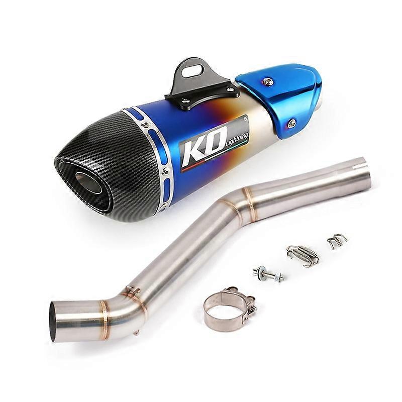 For CFMOTO 400NK 650NK 650MT Lossless 51MM Exhaust Pipe Motorcycle ...