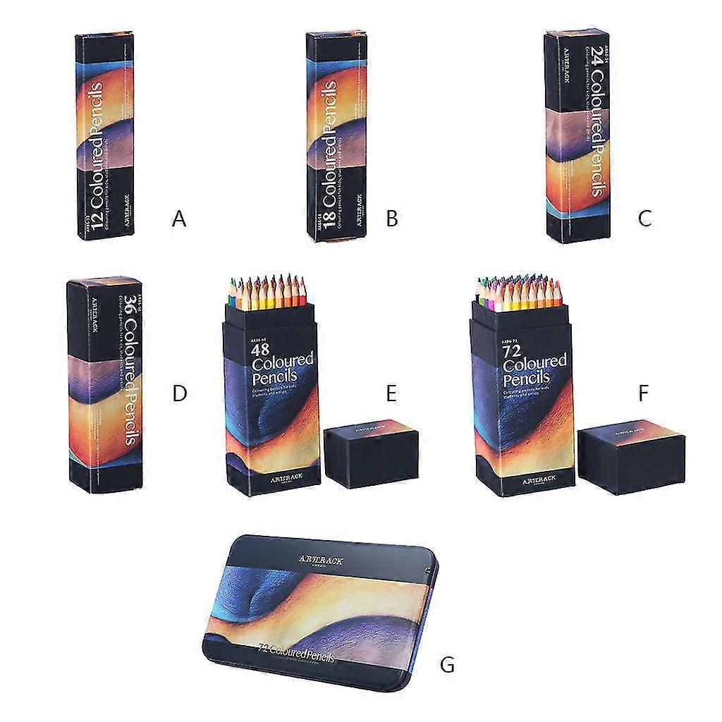 Premium Colored Pencil For Adult Coloring Book Pro Artist Colored ...