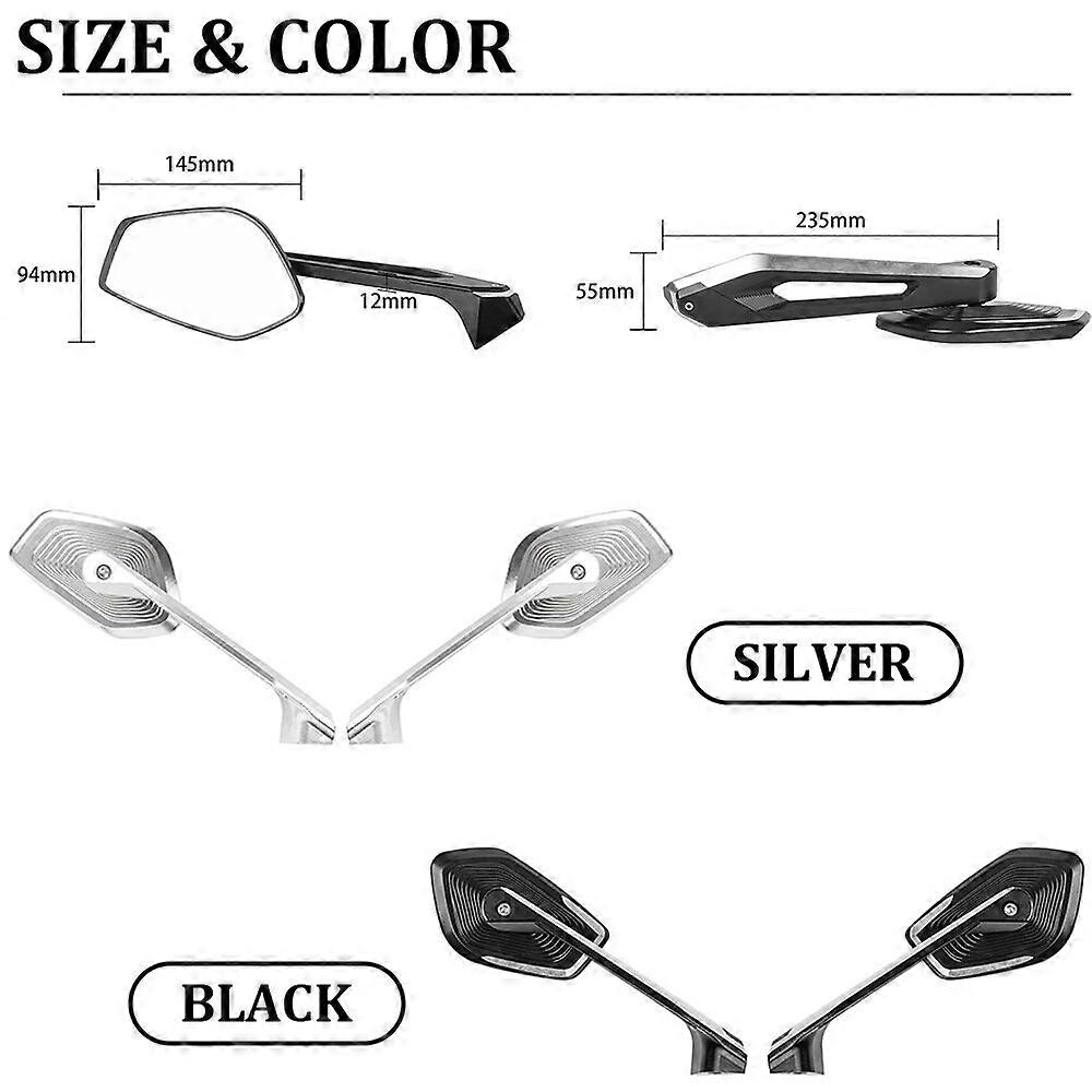 F900R Motorcycle Rearview Mirror For BMW R1250 1200GS R1300GS ADV 2024 ...