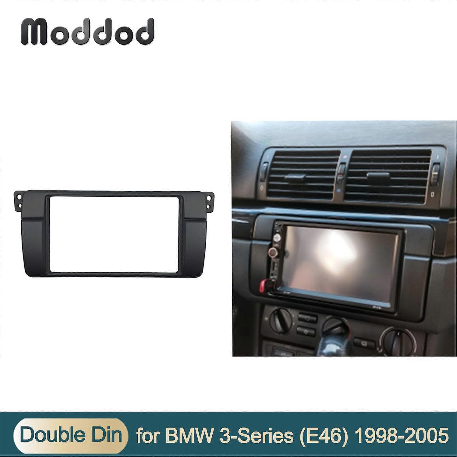 One/Double Din For BMW 3 Series E46 1998-2005 Radio DVD Fascia Stereo ...