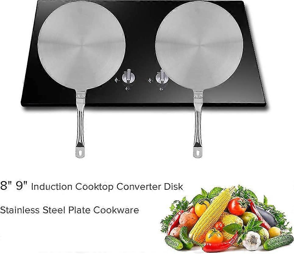 Induction Adapter, Induction Hob Converter Disc, Stainless Steel Heat ...