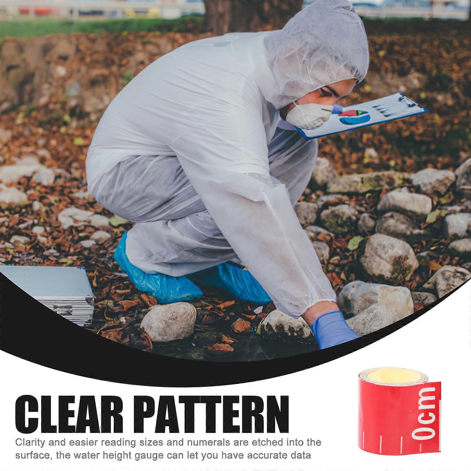 2pcs Water Level Gauge Stickers Water Level Measurement Self-adhesive ...