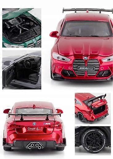 Bmw M4 Model Car 1:32 Metal Toy | Fruugo UK