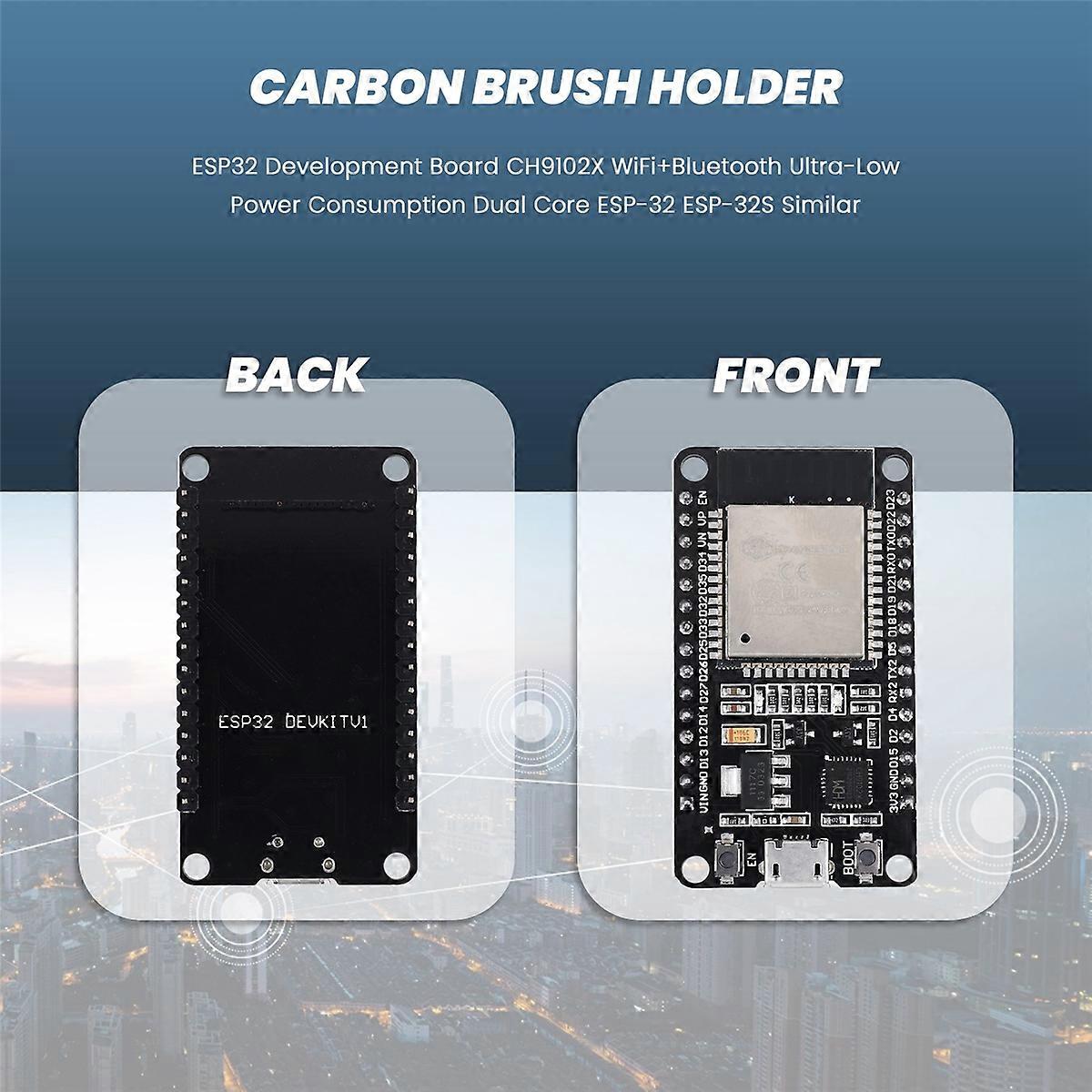 New Version ESP32 Development Board CH9102X WiFi+Bluetooth Ultra-Low ...