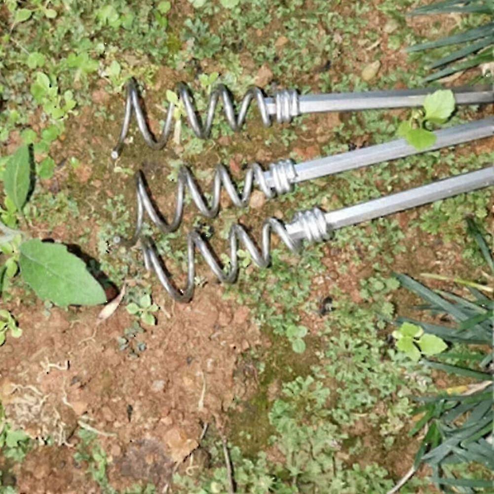 Stainless Steel Weed Cutter Weeder Garden Plants Loosening Spiral Drill ...