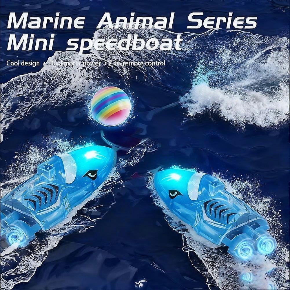 2.4G Mini Remote Control Boat Suitable for Bathtub and Swimming Pool ...