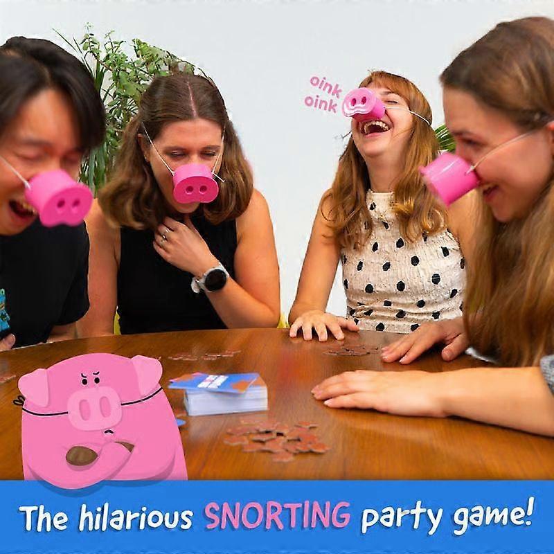 Snort Funny: The Oinkcredible You Laugh You Lose Party Game | 150 ...