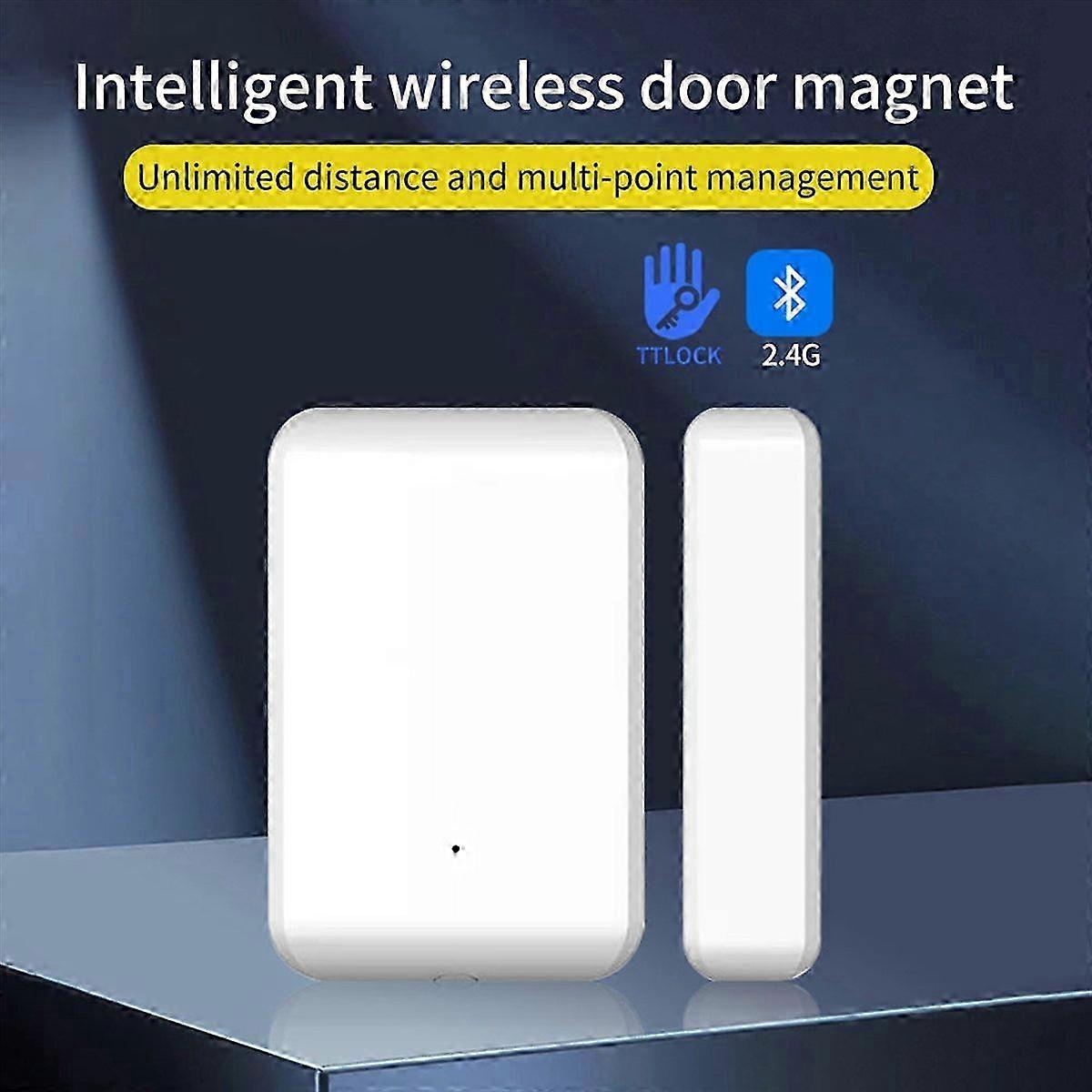 2026 Suitable 4X 2.4GHz Wireless TTLOCK Door Sensor Door Contact ...