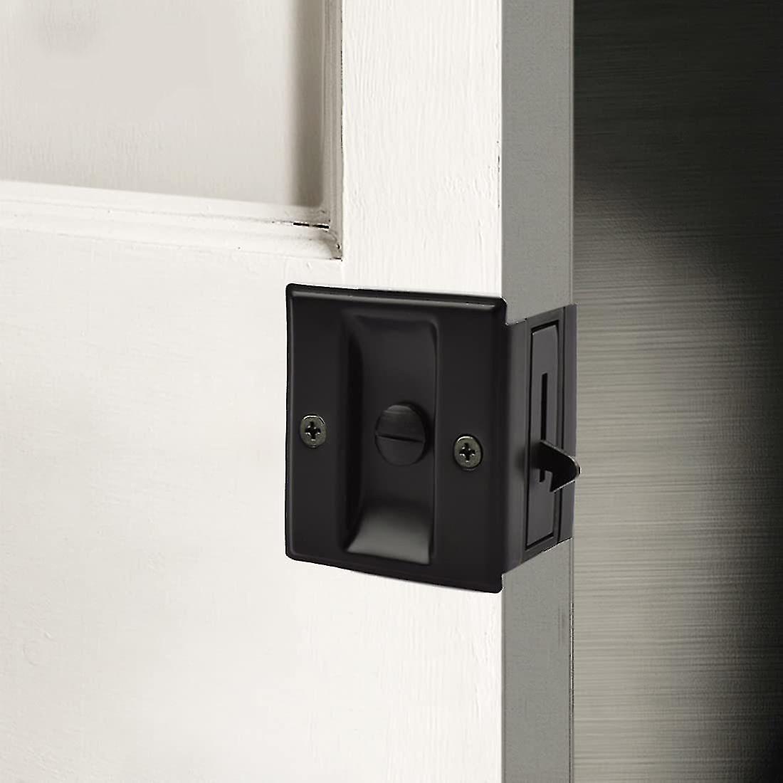 2 Pack Privacy Sliding Door Lock With Pull - Replace Old Or Damaged ...