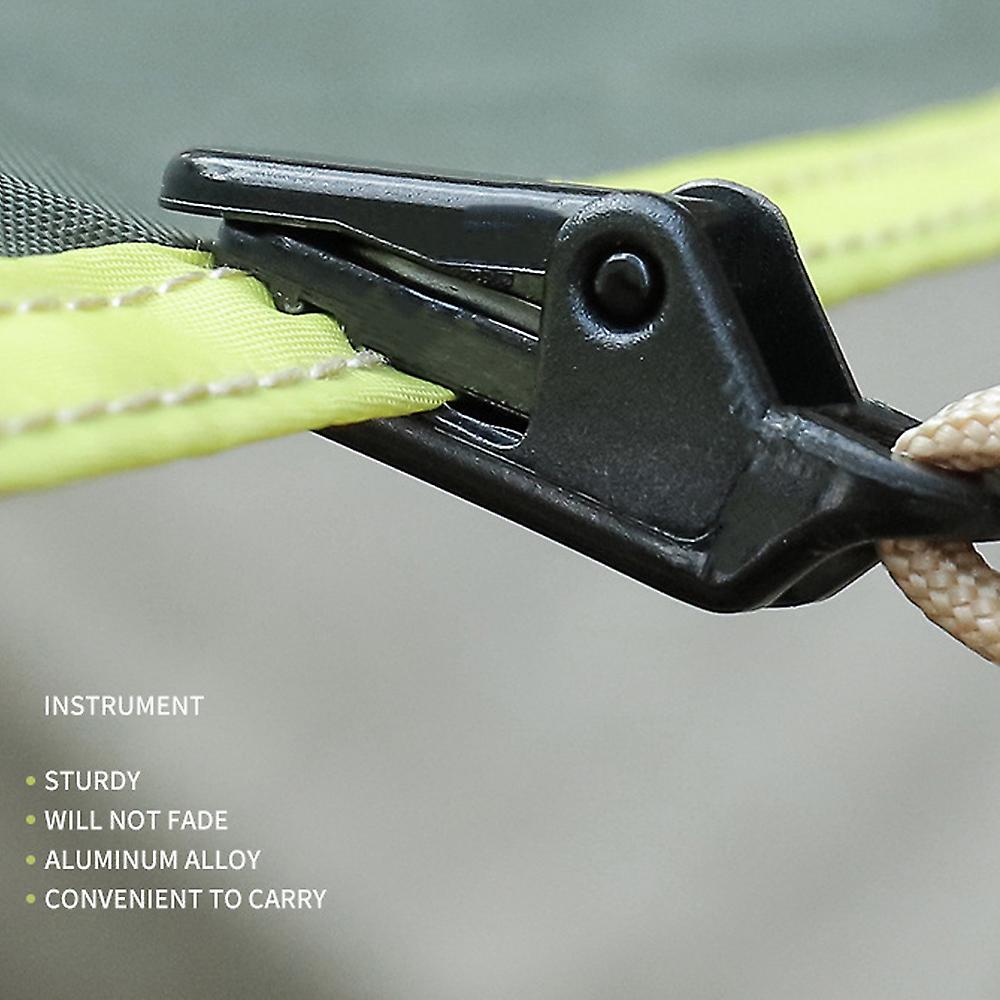 Camping Plastic Tent Clips - Heavy Duty Tarp Clips For Tent Fixing And ...