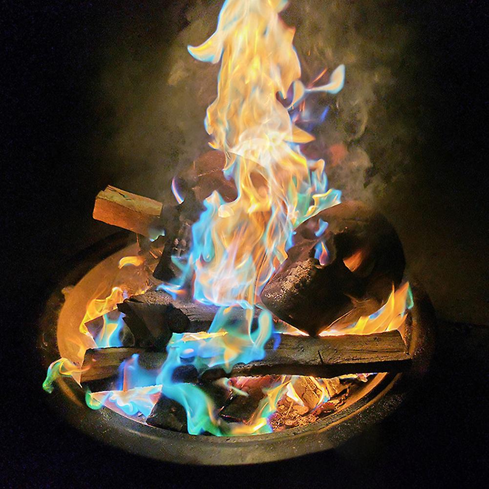 10 Pack Magic Fire Powder Colorful Flames Packets for Bonfires ...