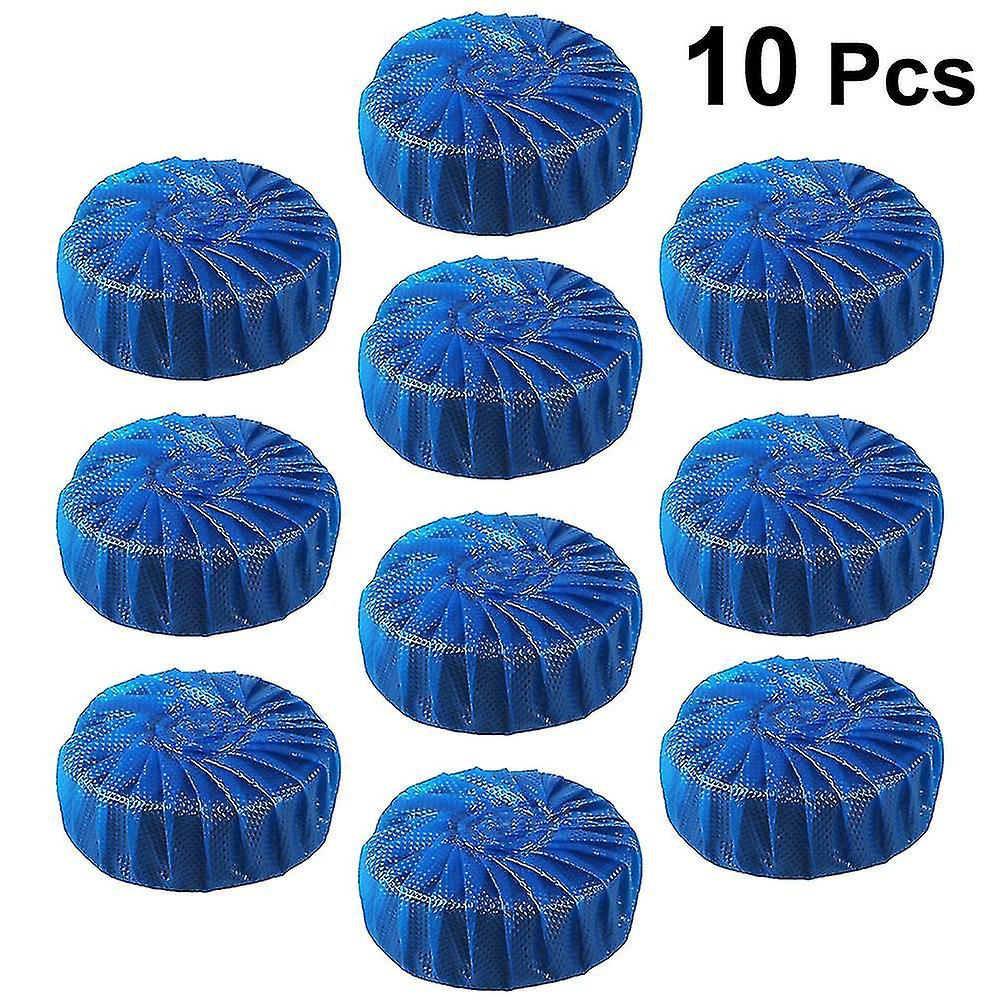 10pc Toilet Bowl Tablets Blue Bathroom Toilet Tank Cleaner | Fruugo NO