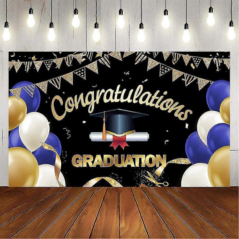 Congratulations Graduation Banner Large Backdrop Photography Prop Wall ...