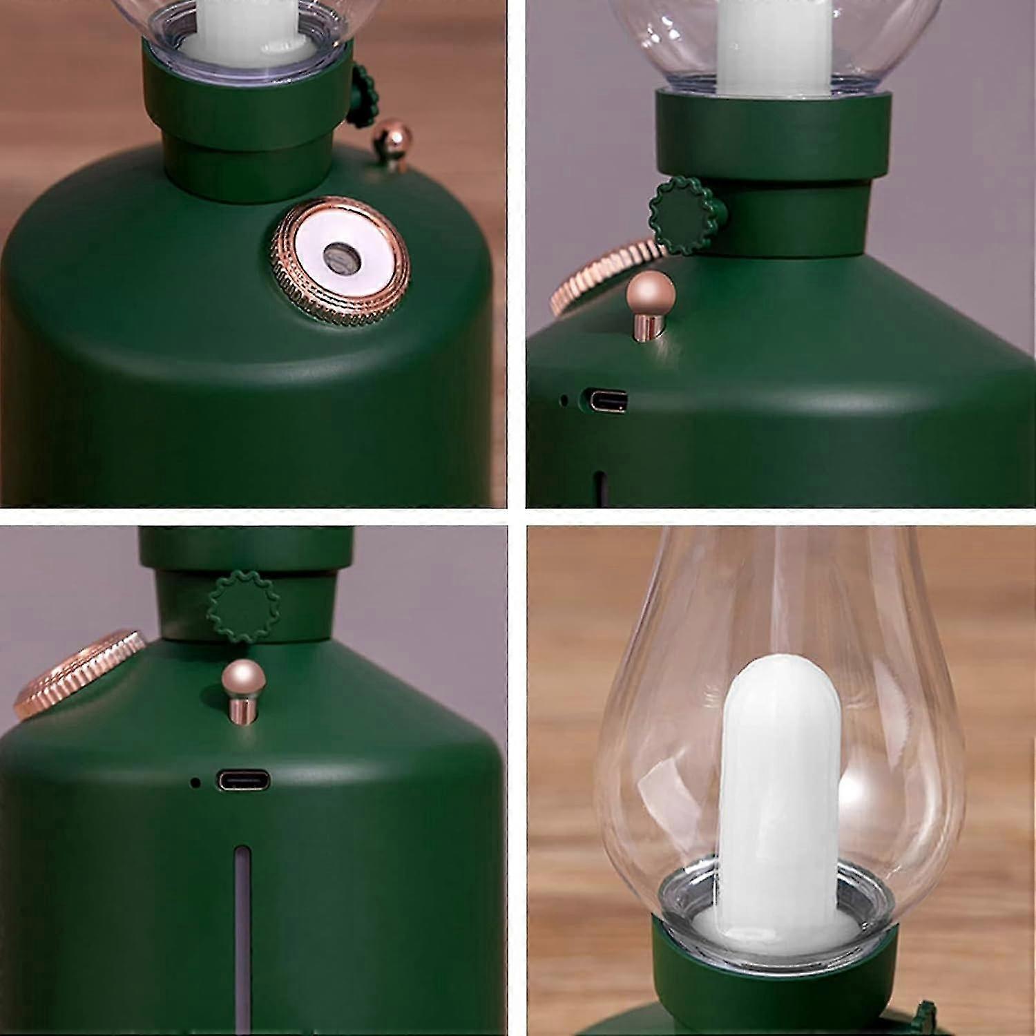 Wireless Air Humidifier with LED Light Camping Lamp, 2024 Cool Mist ...
