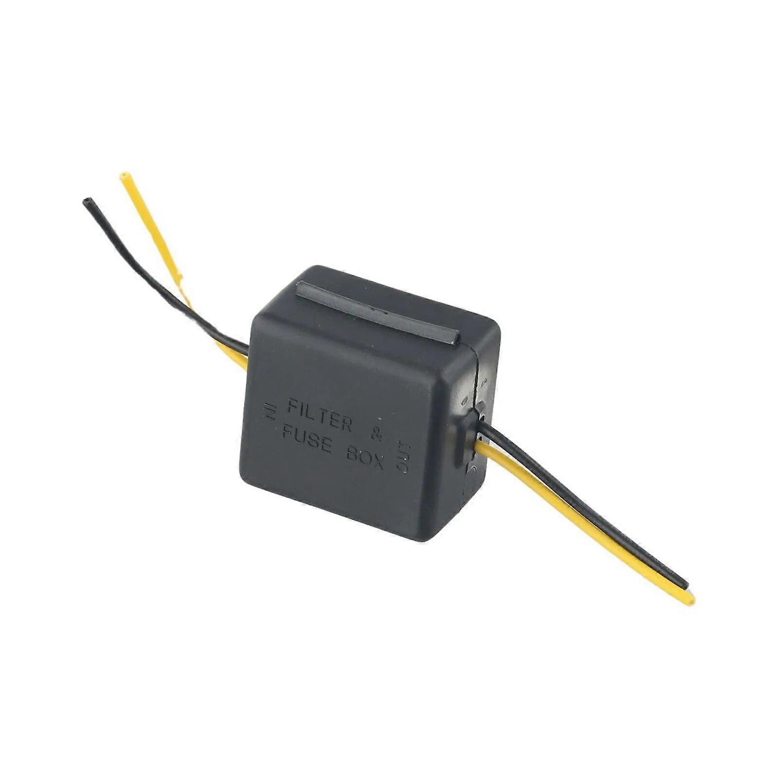 Universal 12V Car Power Signal Filter Anti-interference Stereo Radio ...